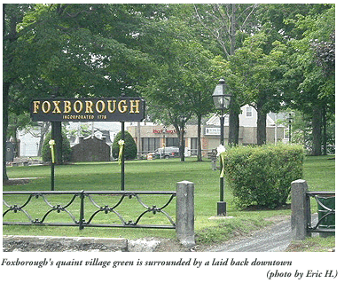 Foxborough, Mass. -- Great New England downtowns
